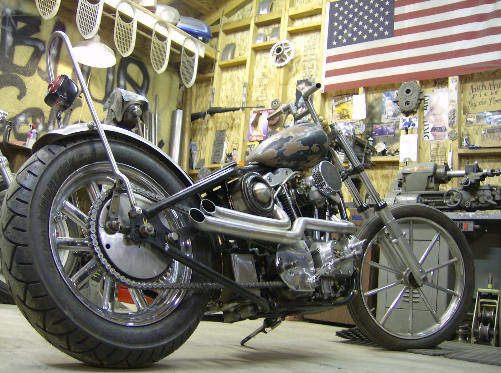 Hardtail Ironhead | Piston Aficionado